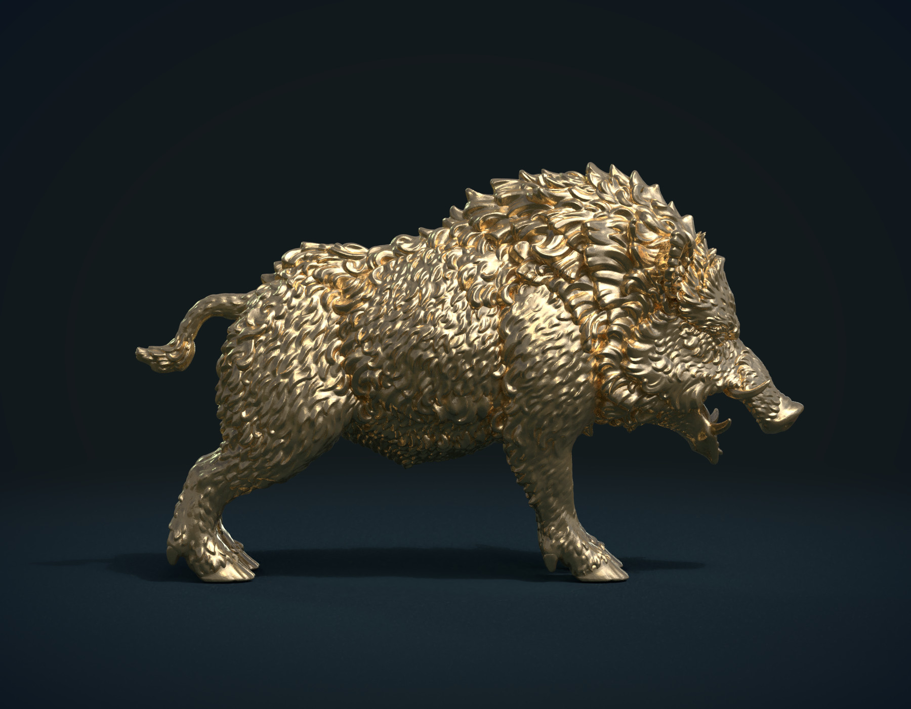 ArtStation - Wild Boar in static pose | Resources
