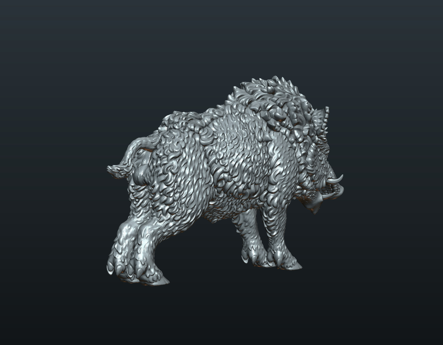 ArtStation - Wild Boar in static pose | Resources