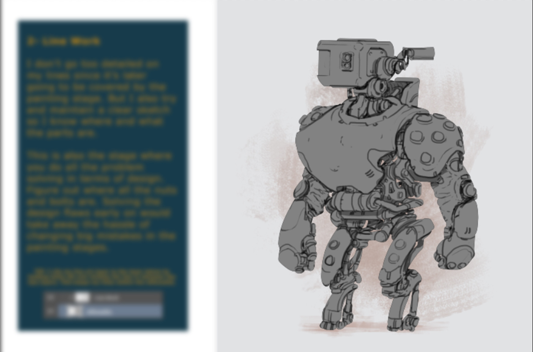 ArtStation - How to Paint a Mech: Step-by-Step Tutorial | Tutorials
