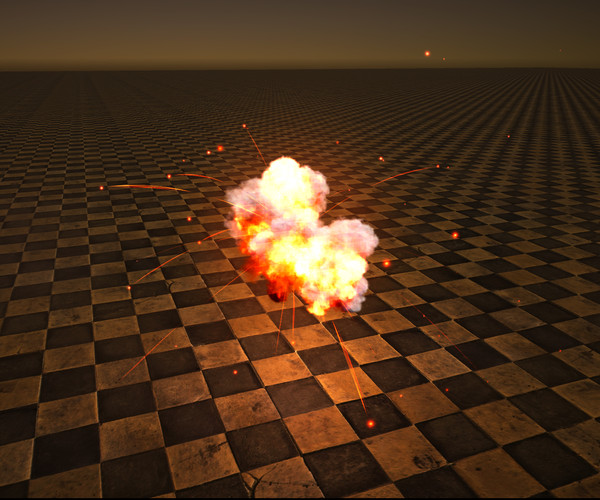 ArtStation - Unique Explosions Vol.1 | Game Assets