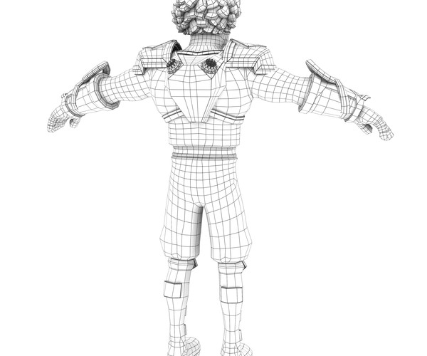 ArtStation - Cartoon Rigged Character 1 | Resources