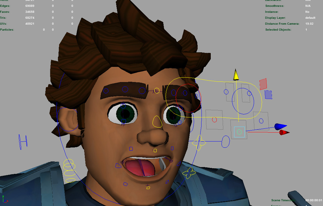 ArtStation - Cartoon Rigged Character 1 | Resources