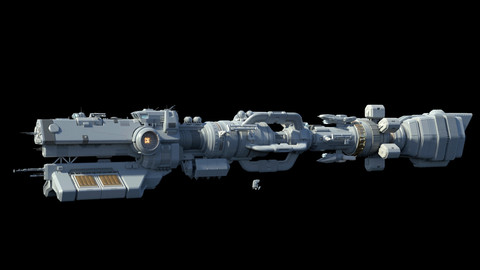 ArtStation - Sci Fi Spaceships Pack Vol. 1 | Game Assets