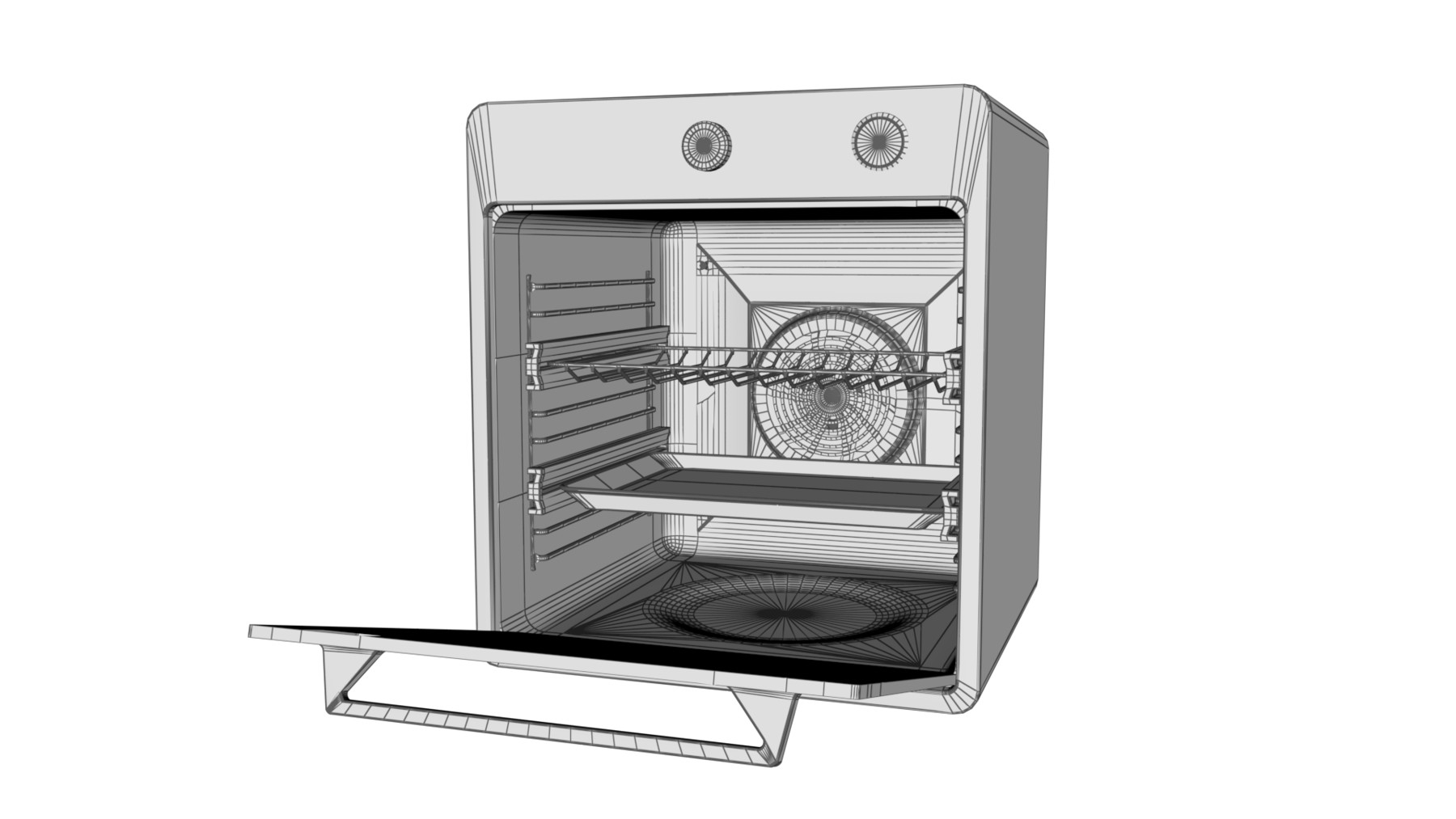 ArtStation - OVEN PBR model | Resources