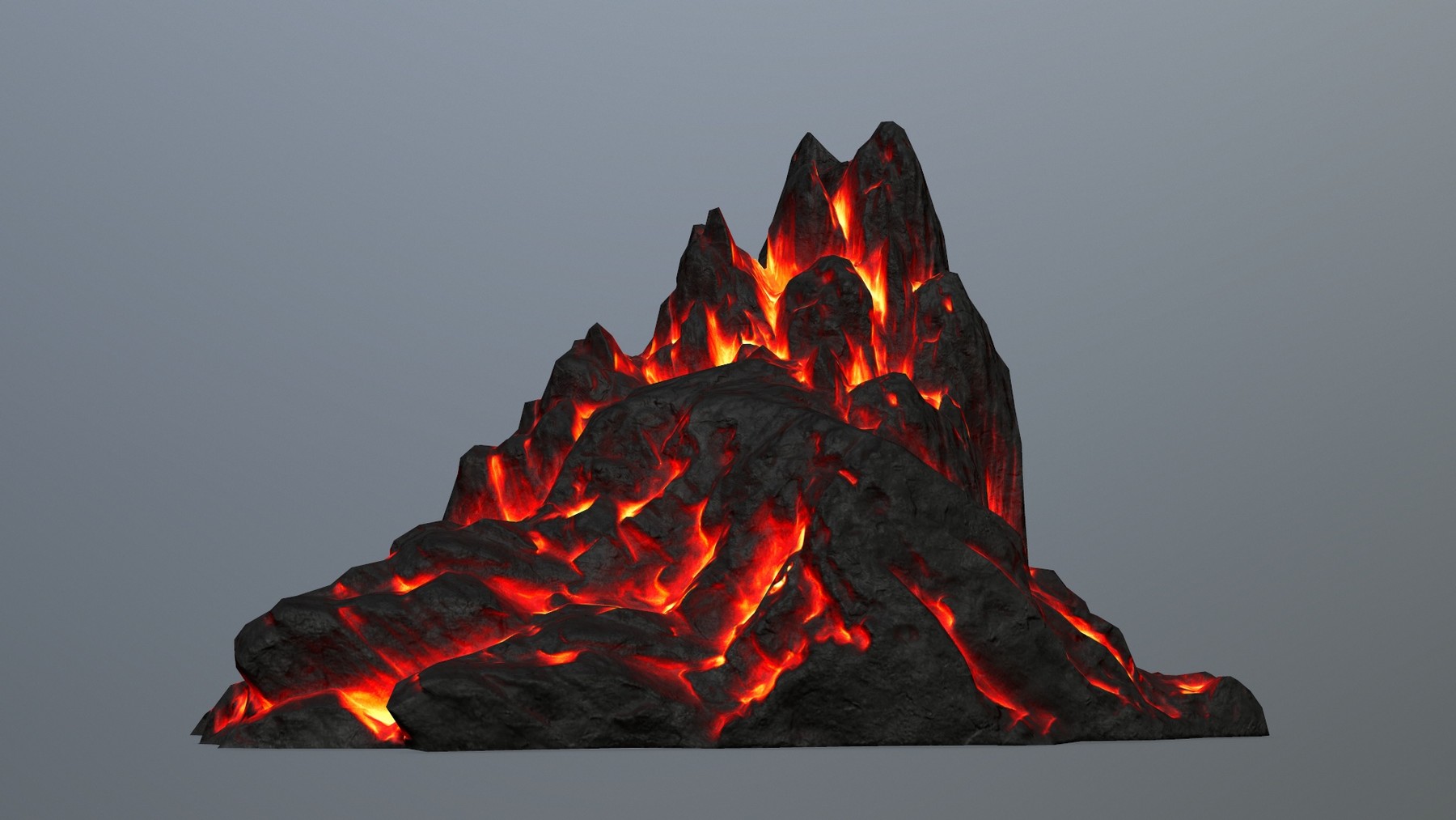 ArtStation - fire mountain | Resources