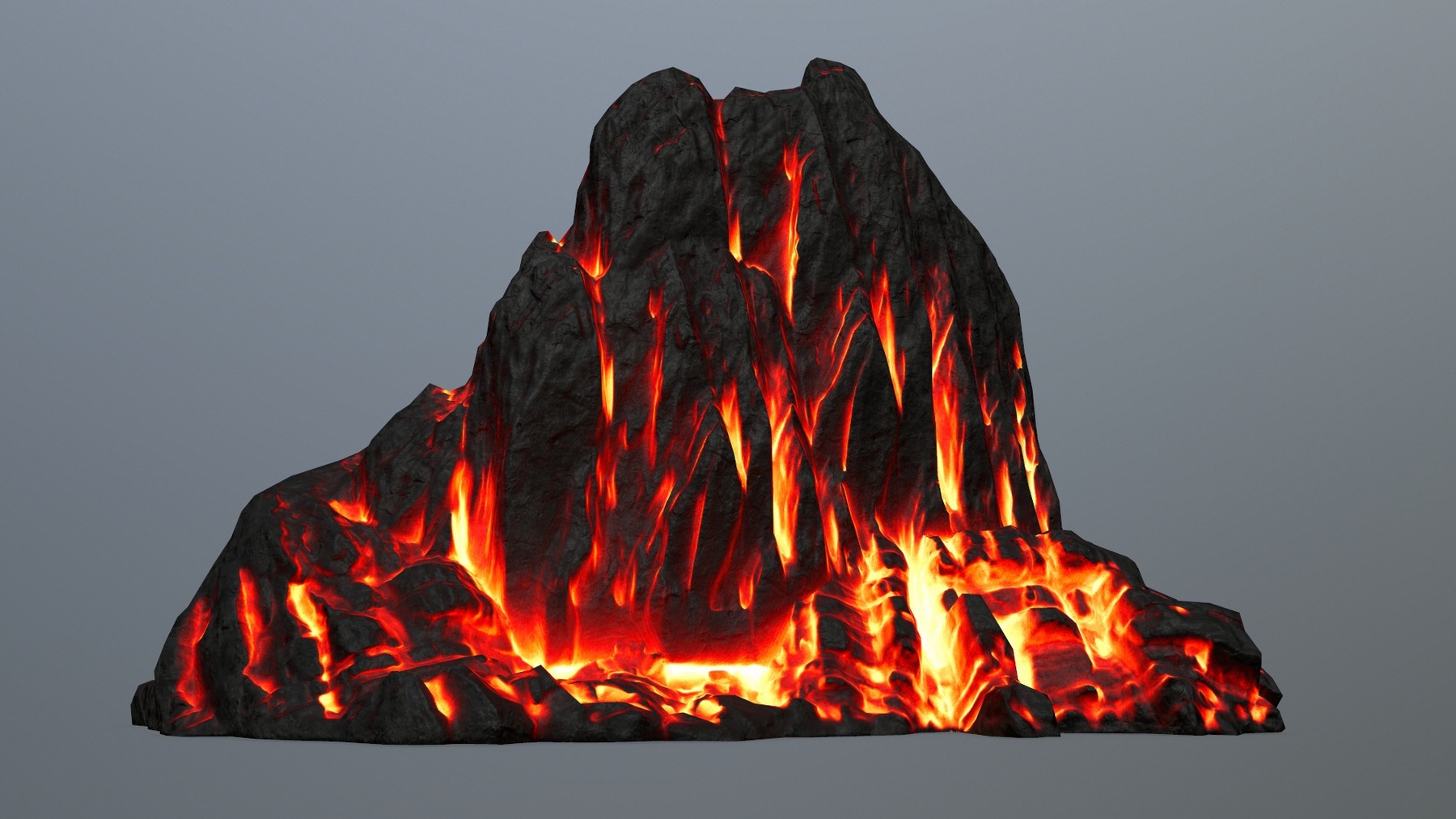 ArtStation - fire mountain | Resources