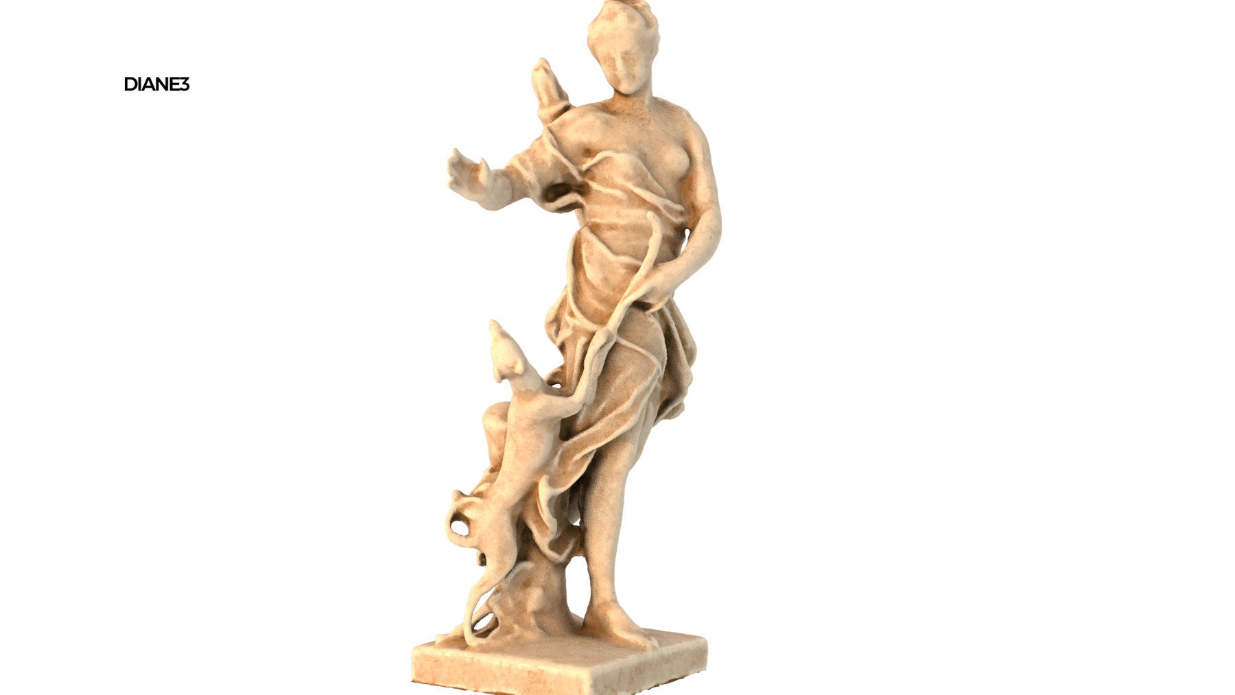 ArtStation - STATUE OF DIANE 3 | Resources