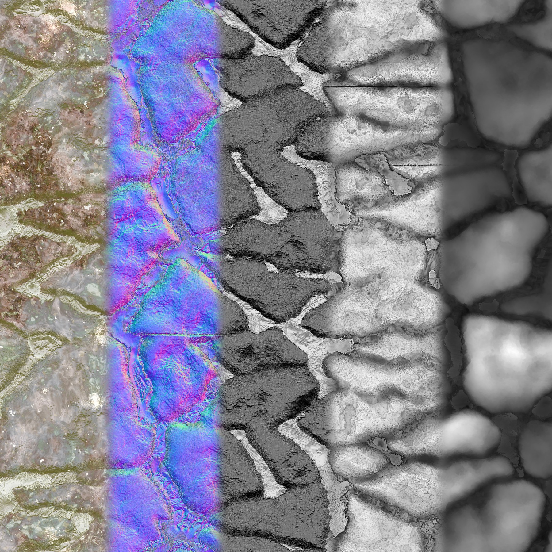 ArtStation - 1. Stone Wall#01 | Resources