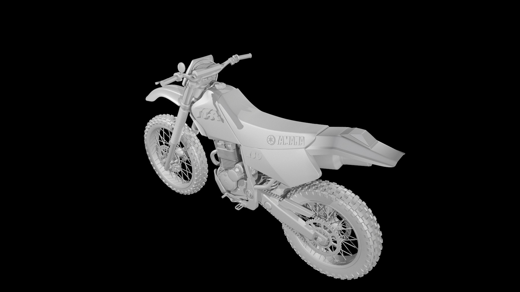 ArtStation - Yamaha-TTR250 | Resources