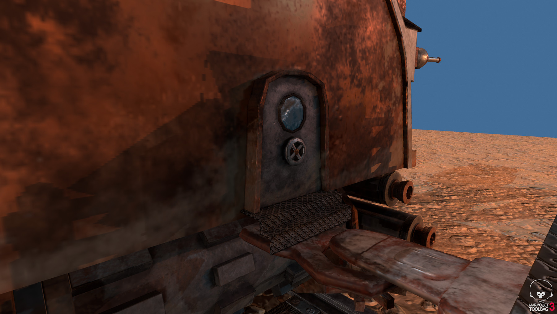 ArtStation - Steampunk Battle Robot Train | Resources