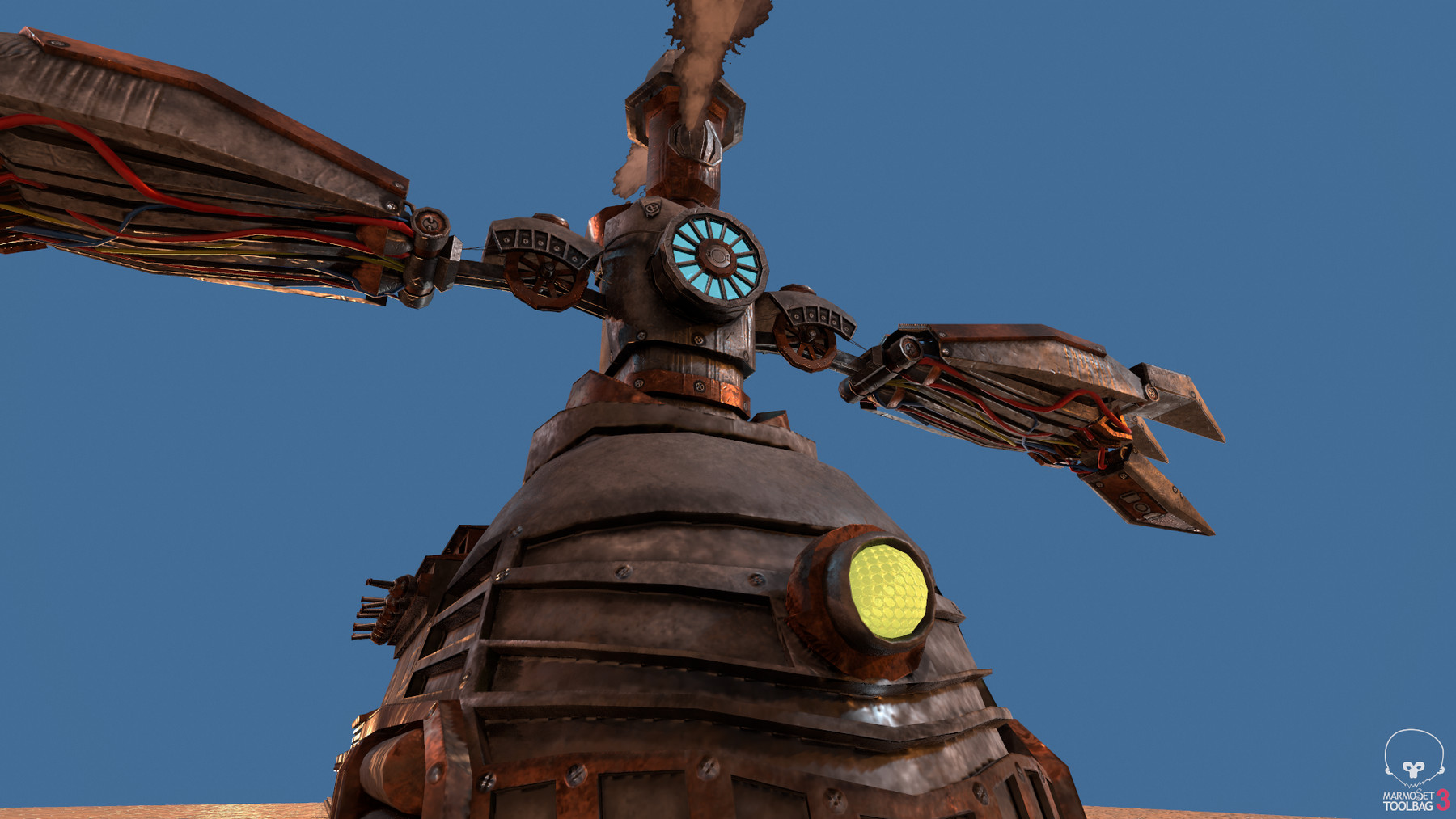 ArtStation - Steampunk Battle Robot Train | Resources