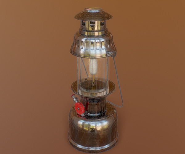 ArtStation - Low Poly PBR Gas Lamp | Resources