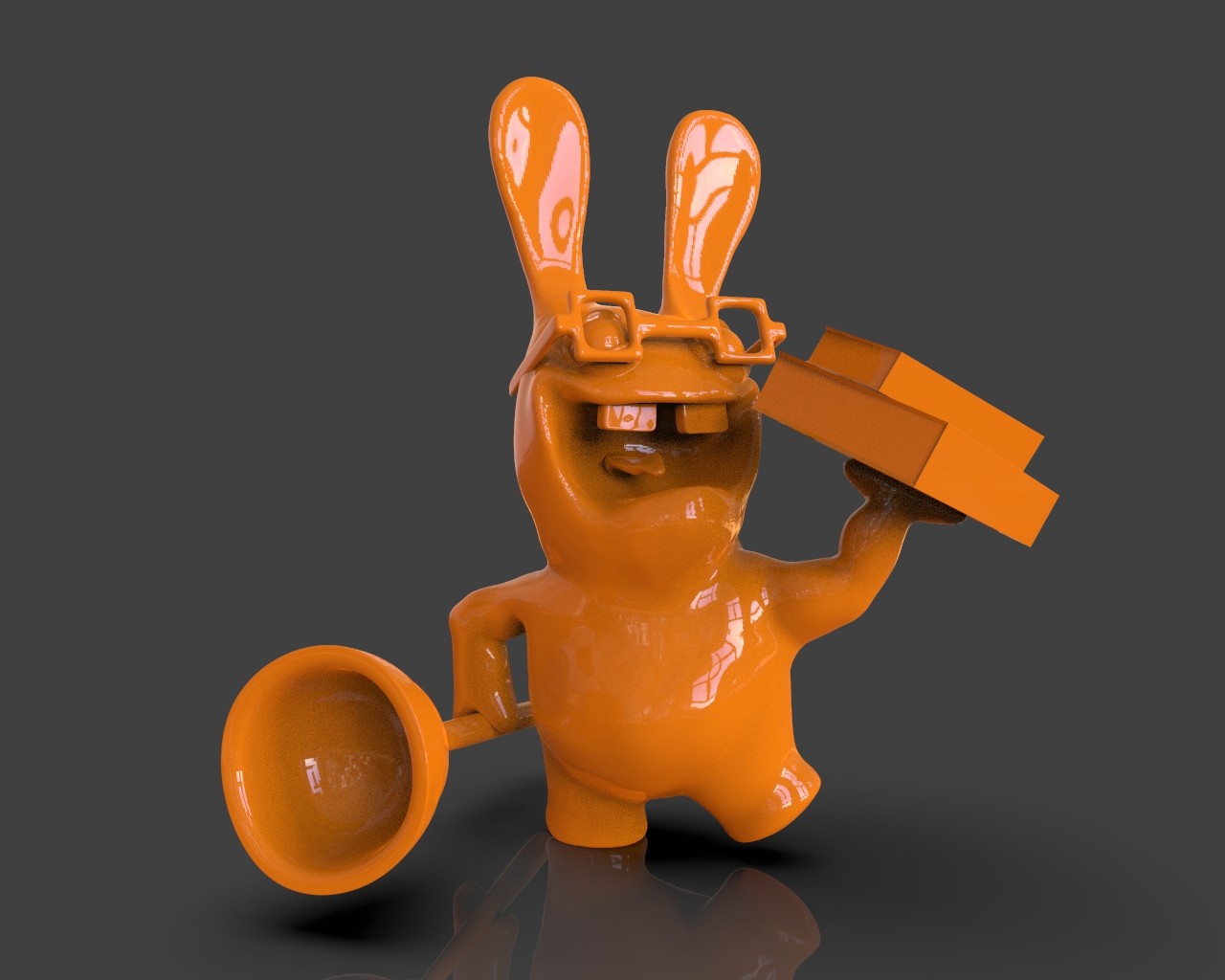 ArtStation - Raving Rabbids Reader | Resources