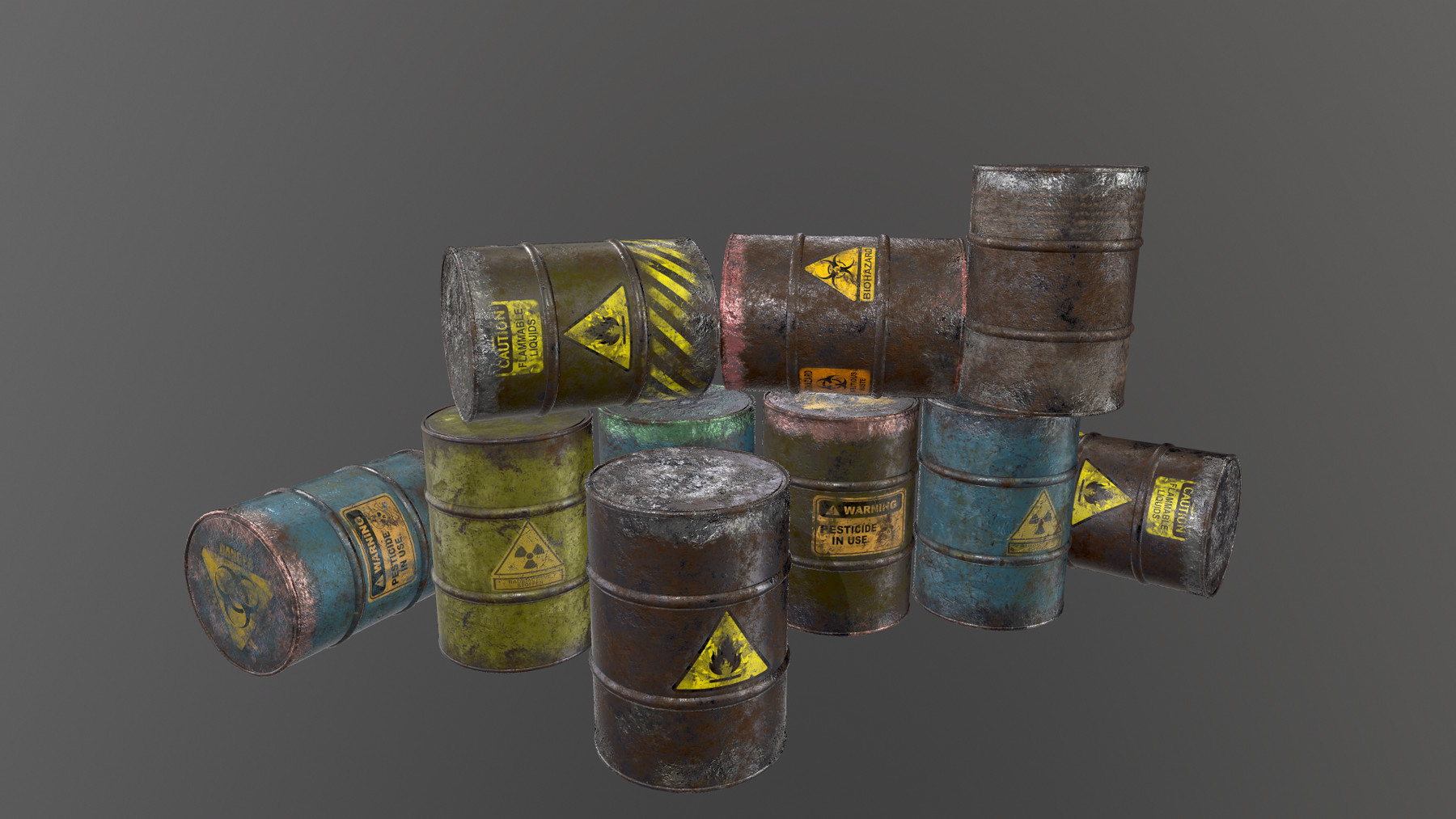 ArtStation - Barrels waste | Resources