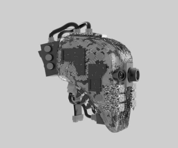 ArtStation - ROBOTICS1 [robot head] | Resources