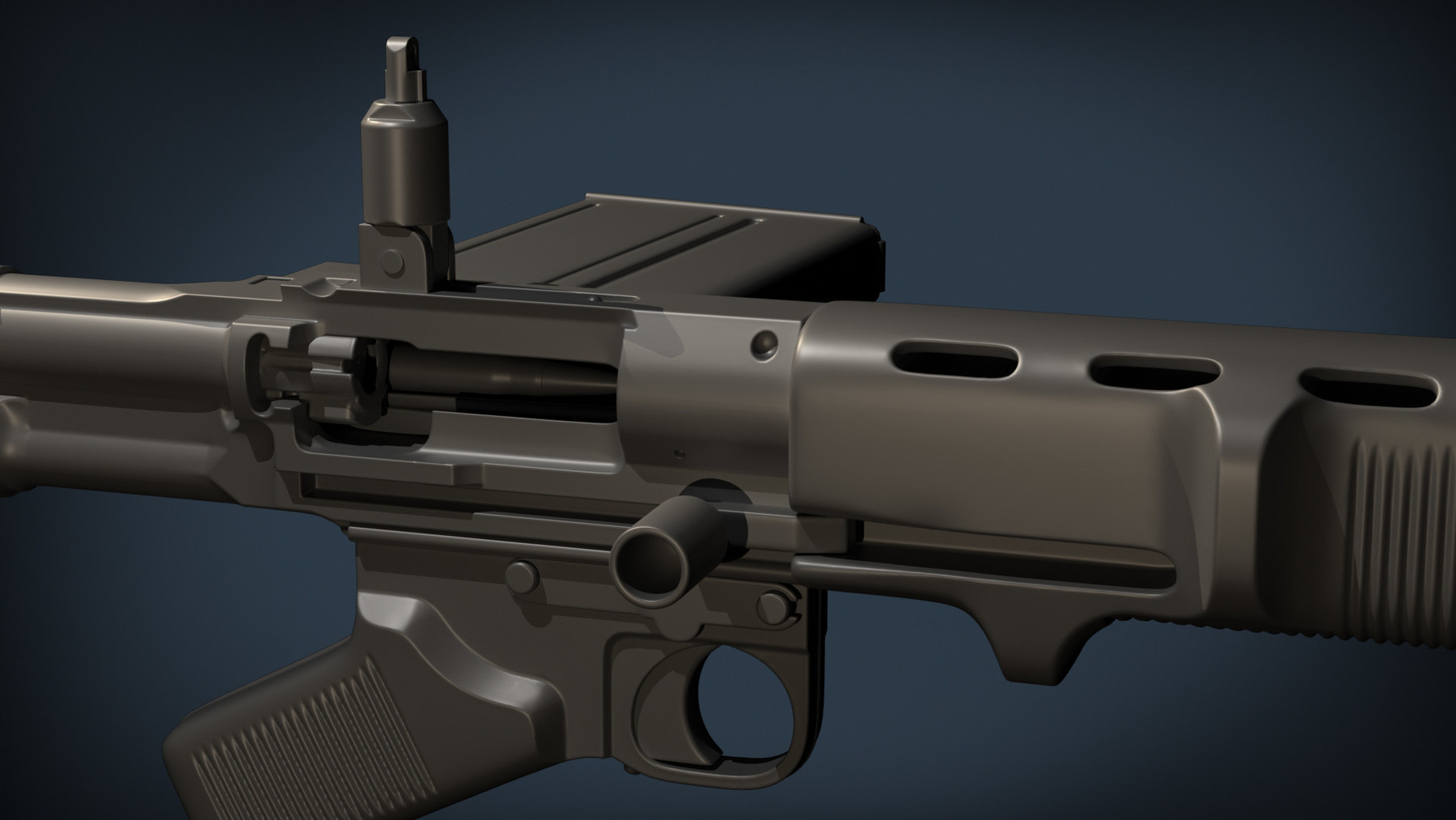 ArtStation - FG 42 Ausf. E | Game Assets