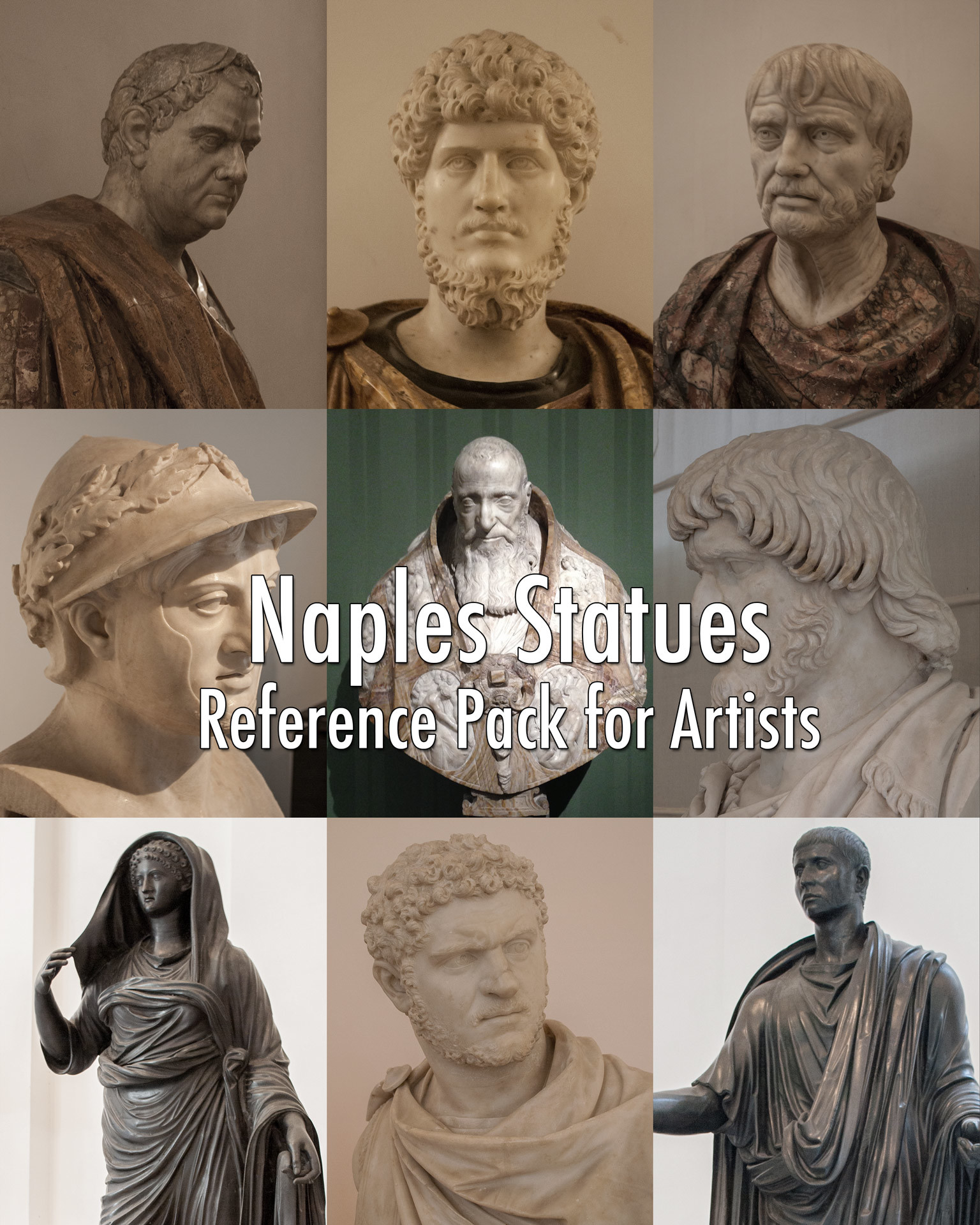 ArtStation - Naples Statues - Reference Pack for Artists (Bonus ...