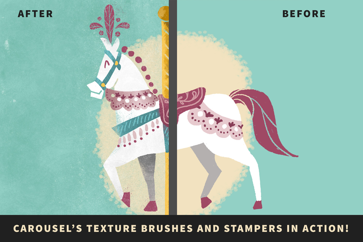 ArtStation - Carousel Photoshop Brushes | Brushes