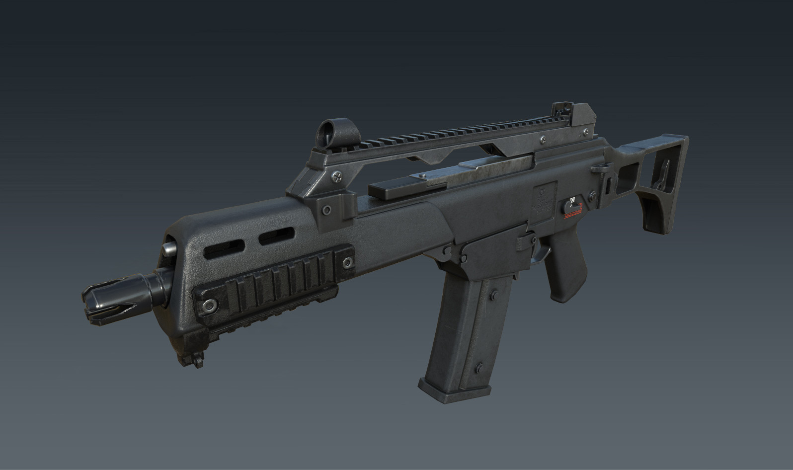 ArtStation - G36C lowpoly 3d model | Game Assets