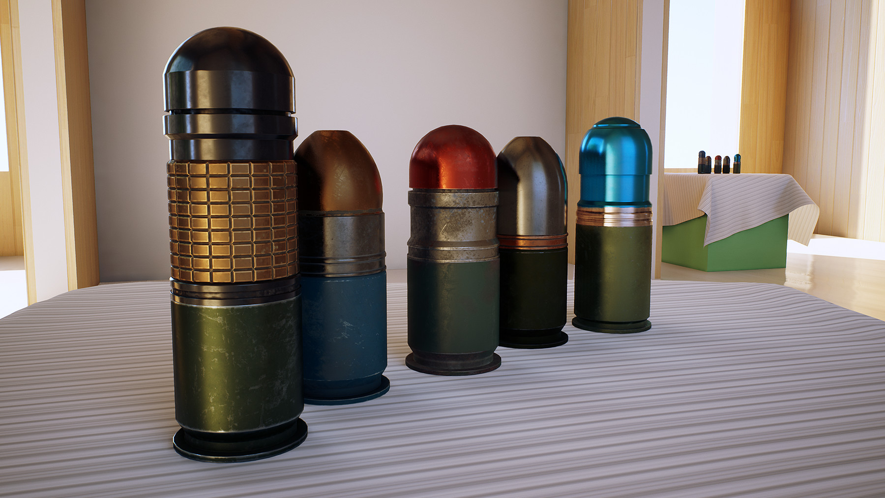 ArtStation - 40mm grenades | Game Assets