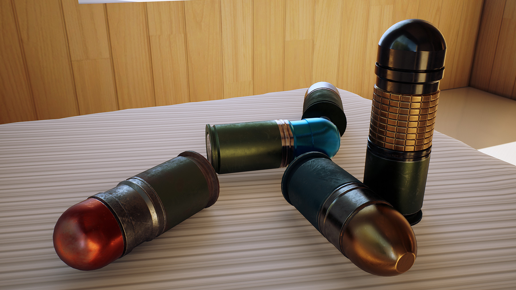 ArtStation - 40mm grenades pack | Resources