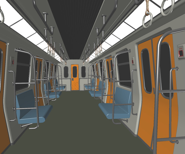 ArtStation - Subway | Game Assets