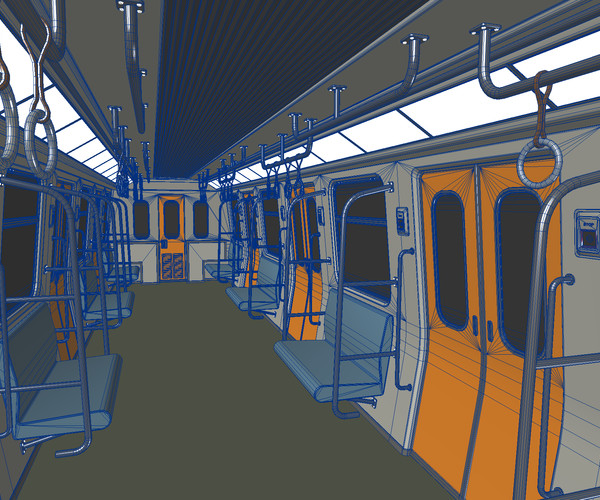 ArtStation - Subway | Game Assets