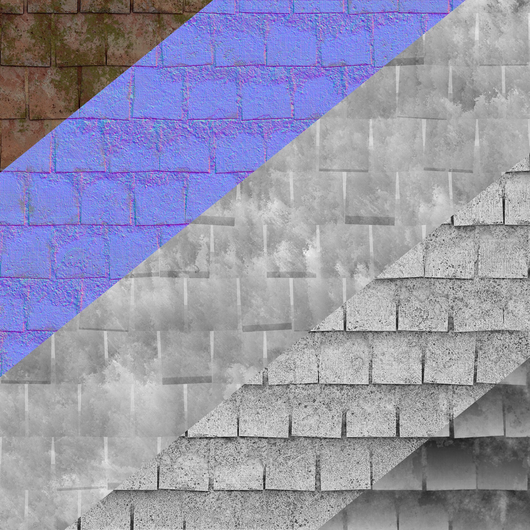 ArtStation - 18. Roof#03 | Game Assets