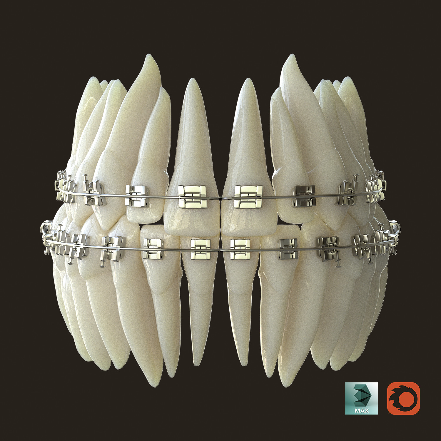 ArtStation - Teeth 3D Print and Render. | Resources