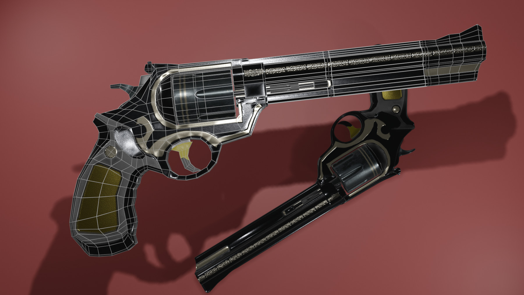 ArtStation - Revolver - Game ready asset | Game Assets