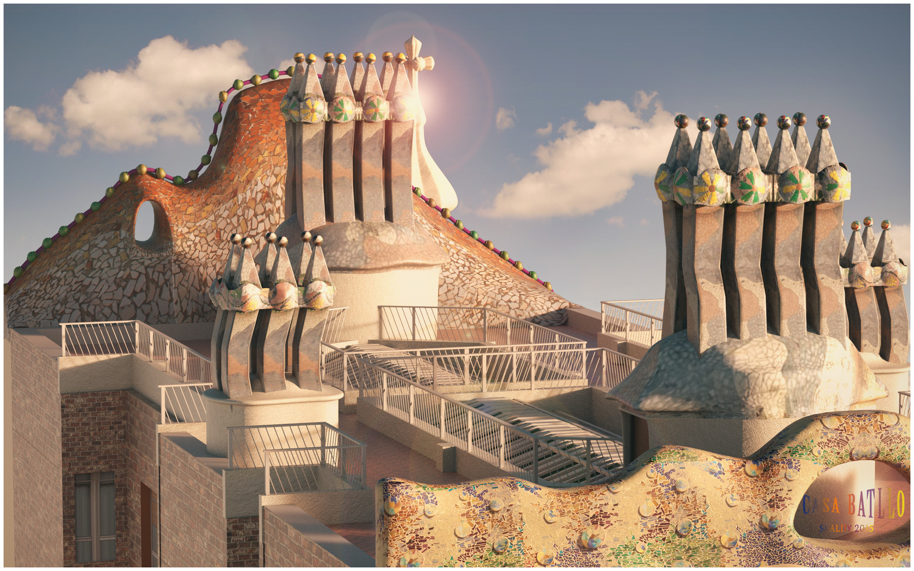 ArtStation - Casa Batllo | Resources
