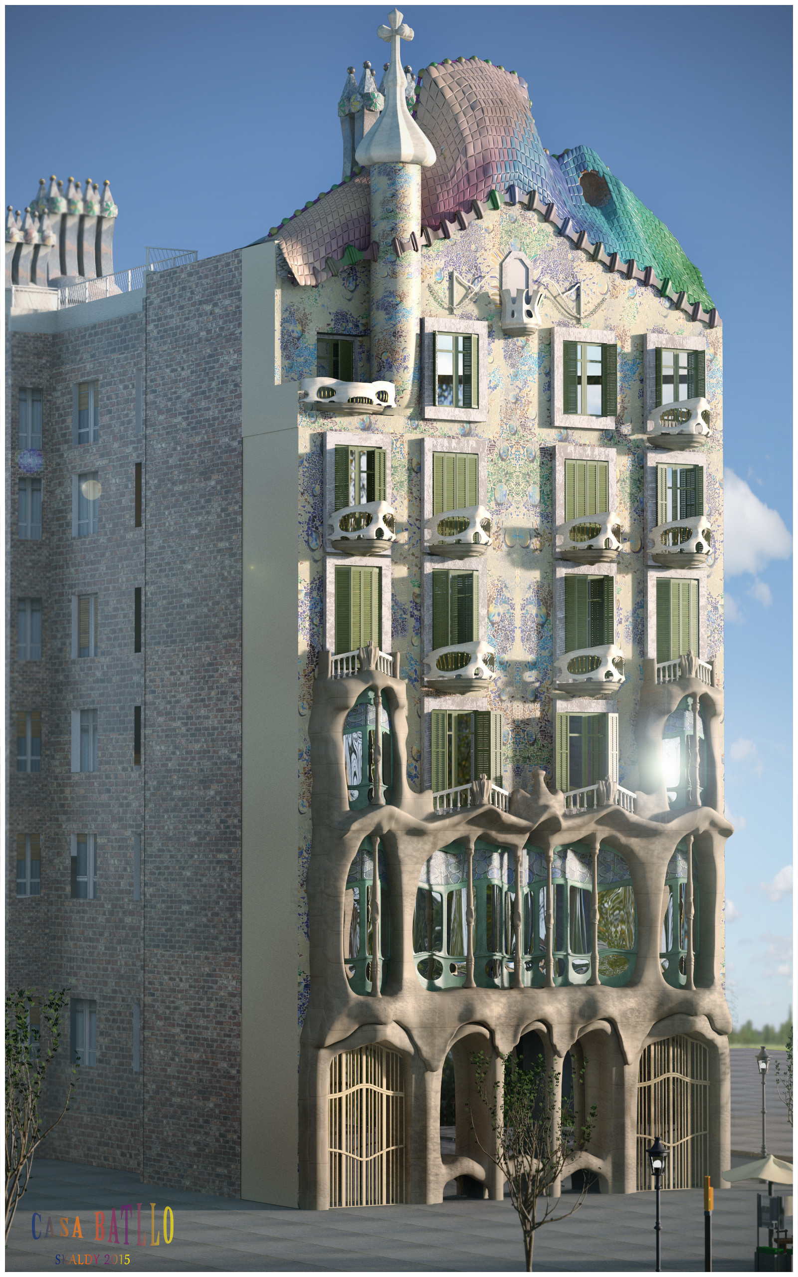 ArtStation - Casa Batllo | Resources