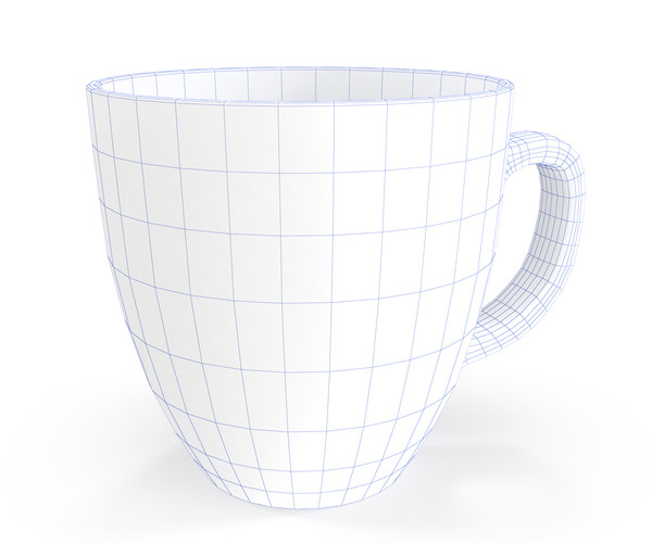 ArtStation - Mug Autodesk Low Poly | Resources