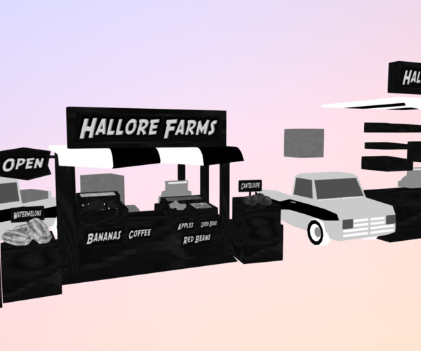 ArtStation - Modular Farmers Market Stall | Resources