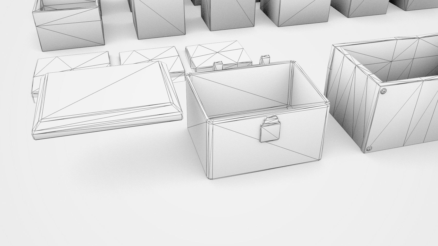 ArtStation - Wooden Crates and Boxes Pack | Game Assets