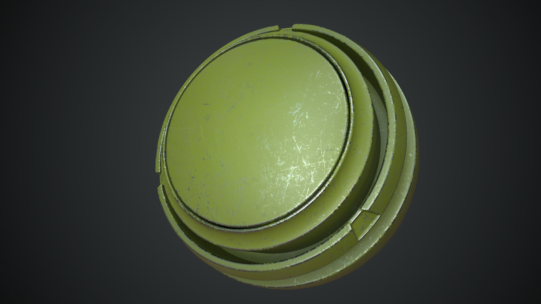 ArtStation - Scratched Painted Metal - Smart Material | Game Assets