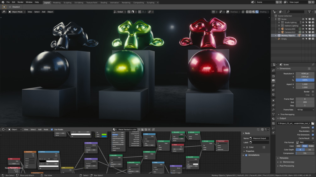 ArtStation - Render scene EEVEE | Resources