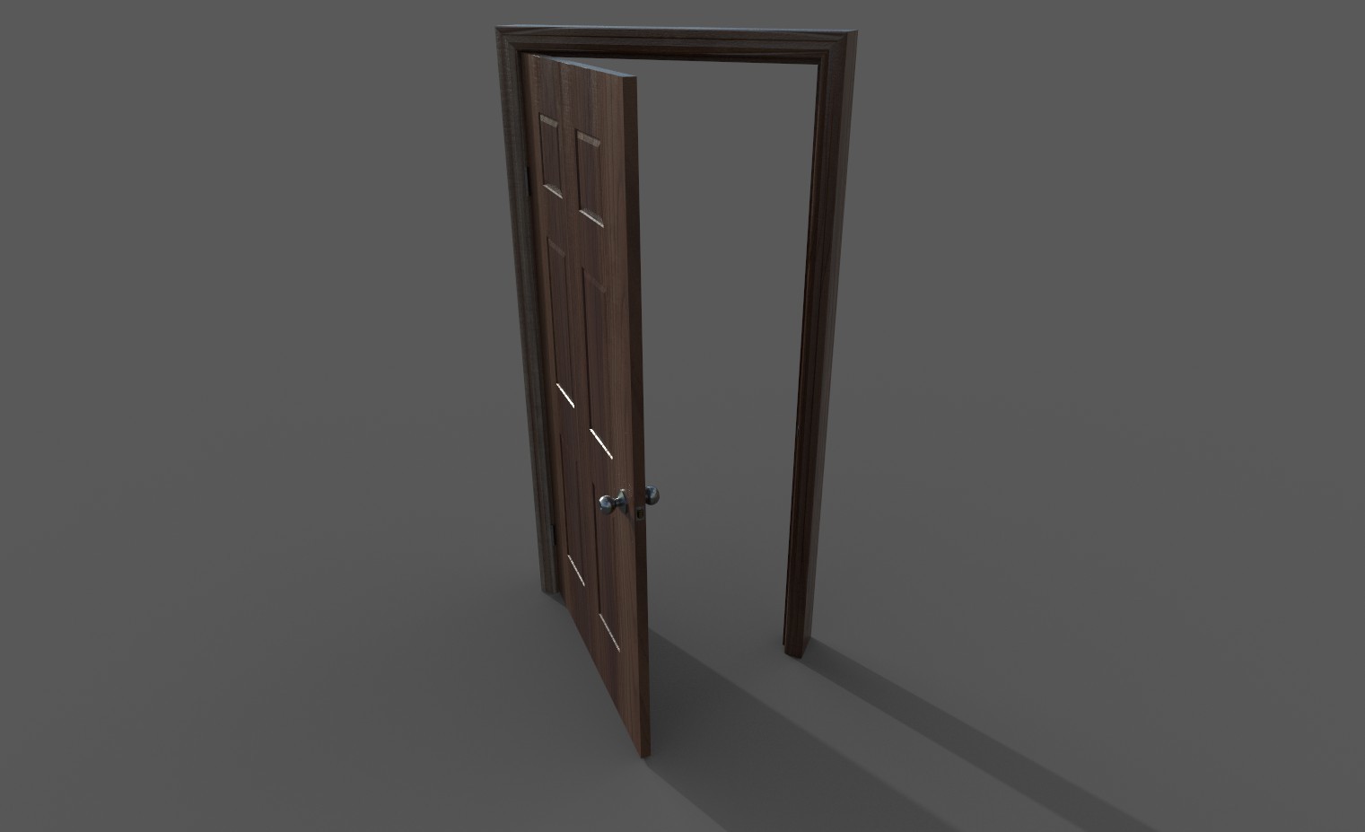 ArtStation - Game Ready Low Poly Door | Resources