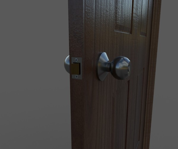 ArtStation - Game Ready Low Poly Door | Resources