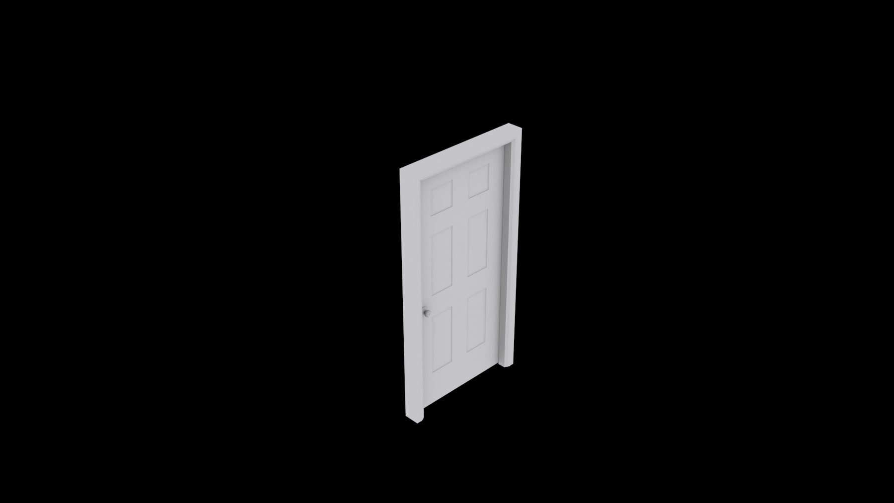 ArtStation - Game Ready Low Poly Door | Resources