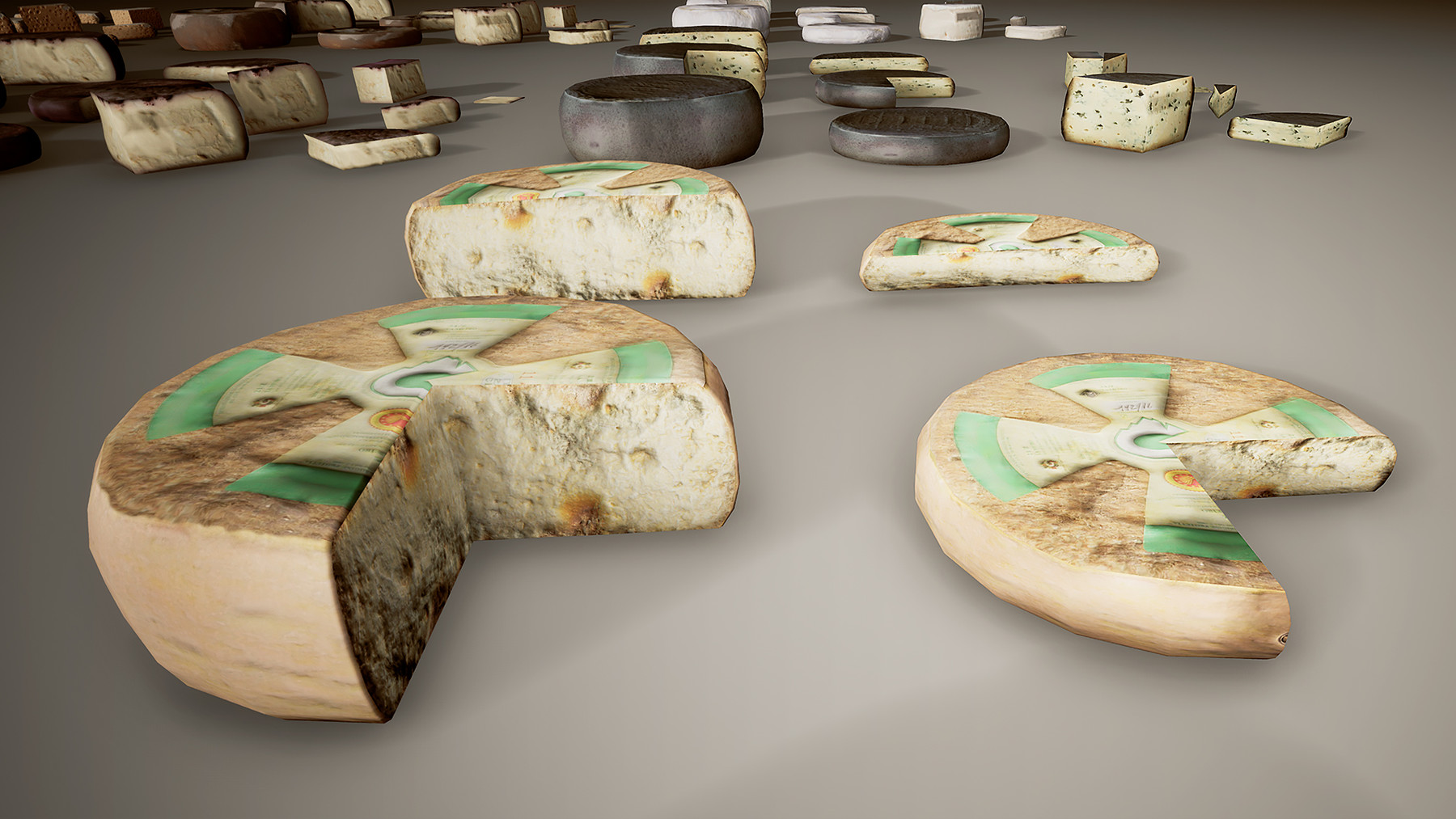 ArtStation - Cheese MEGAPACK | Game Assets