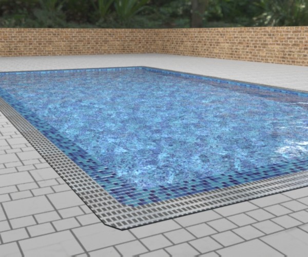 ArtStation - Decoration or Swimming Pool Low Poly | Resources