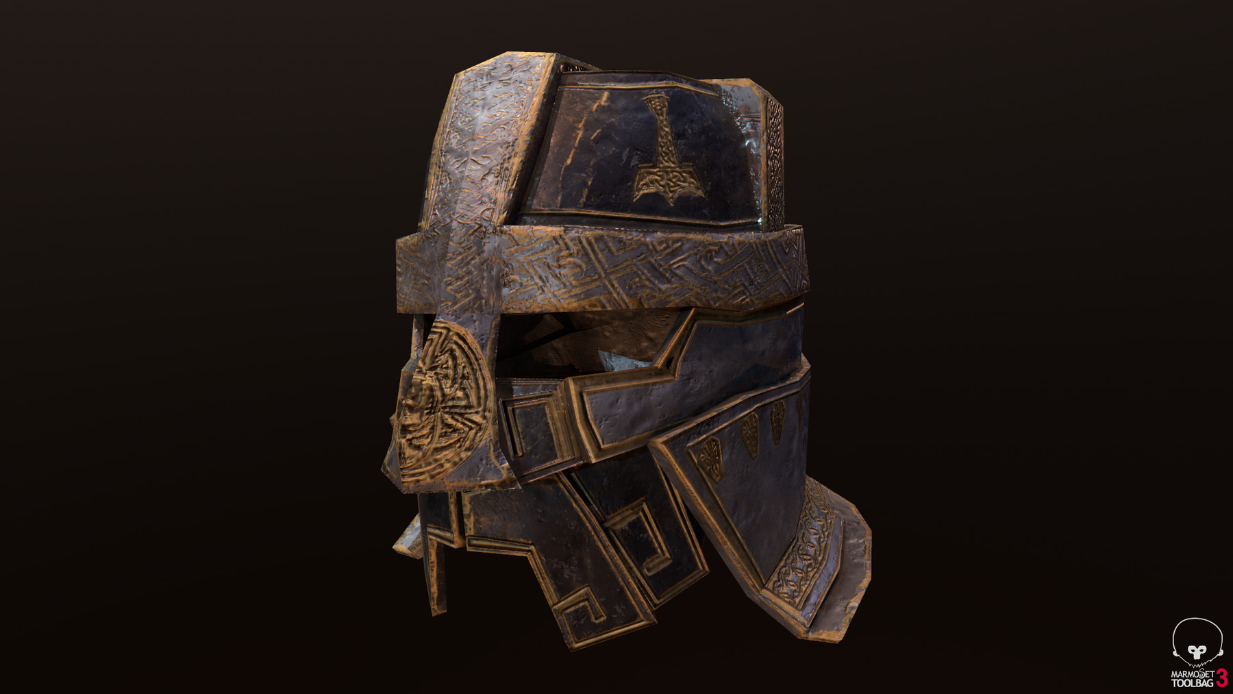 ArtStation - Dwarf Helmet | Game Assets