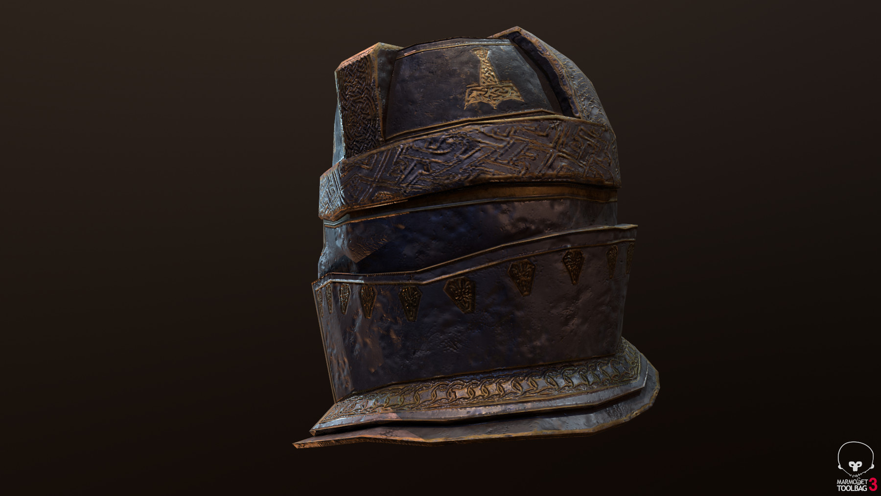 ArtStation - Dwarf Helmet | Game Assets