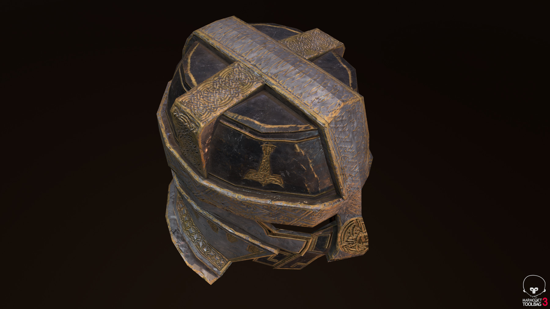 ArtStation - Dwarf Helmet | Game Assets