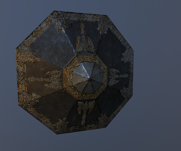 ArtStation - Dwarf Shield | Game Assets
