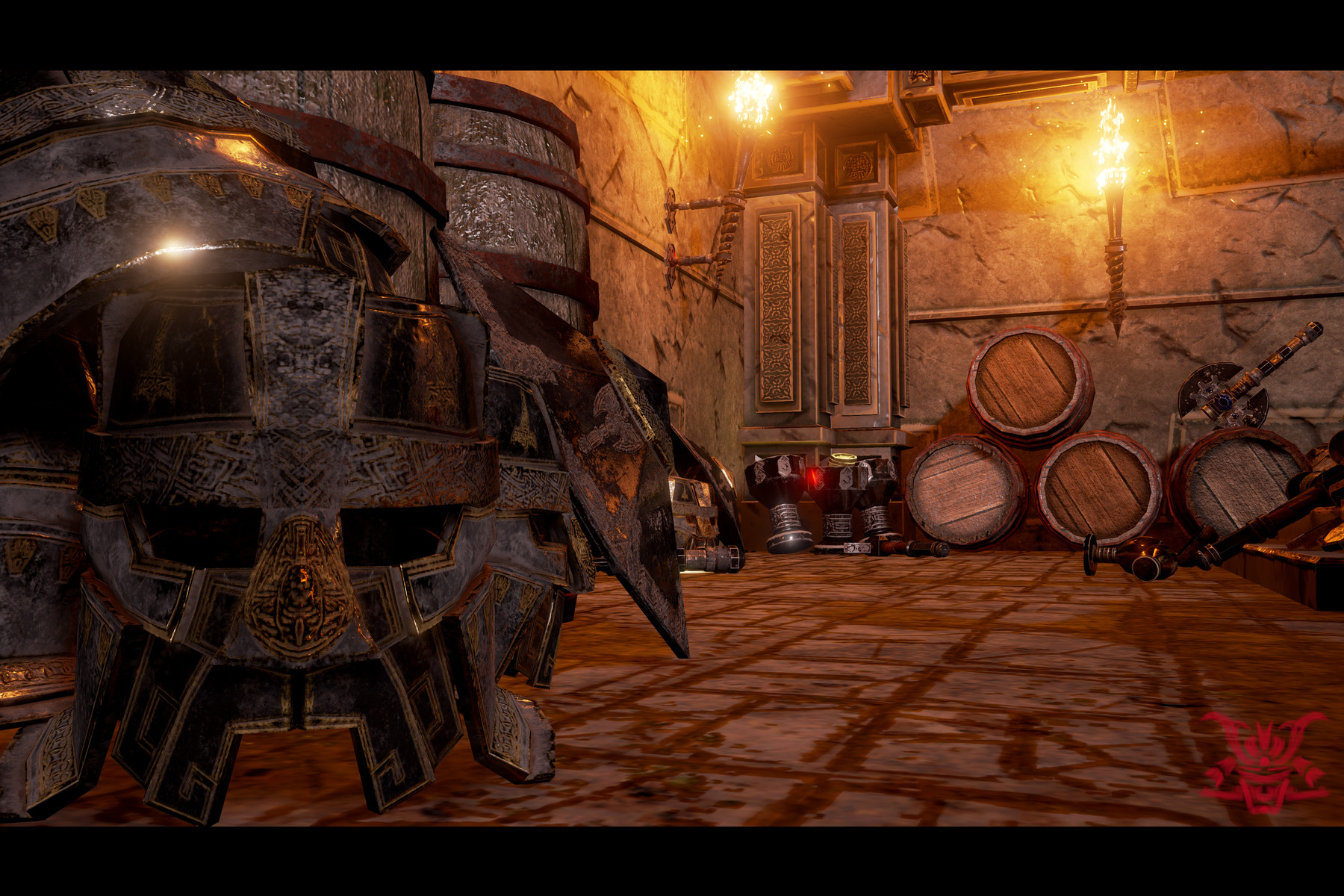 ArtStation - Medieval Fantasy Dwarf Treasure Room | Game Assets