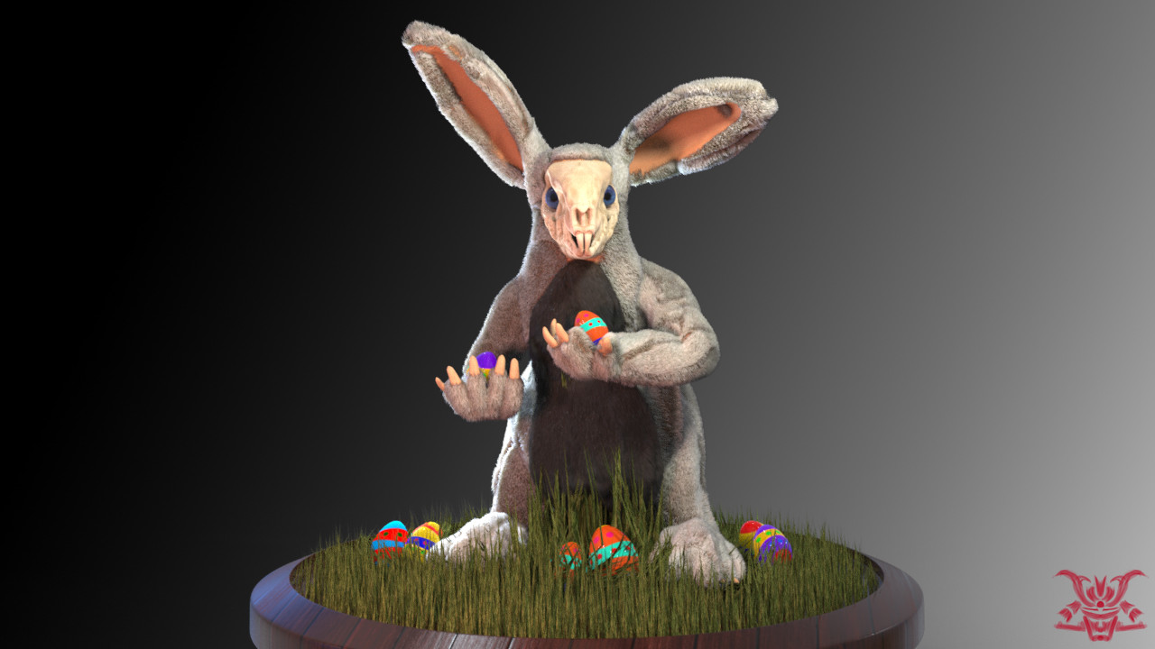 ArtStation - Wendigo Eastern Rabbit Monster | Resources