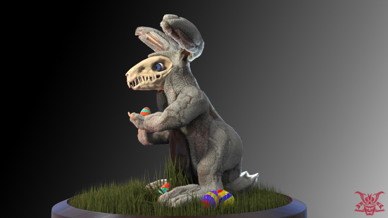 ArtStation - Wendigo Eastern Rabbit Monster | Resources