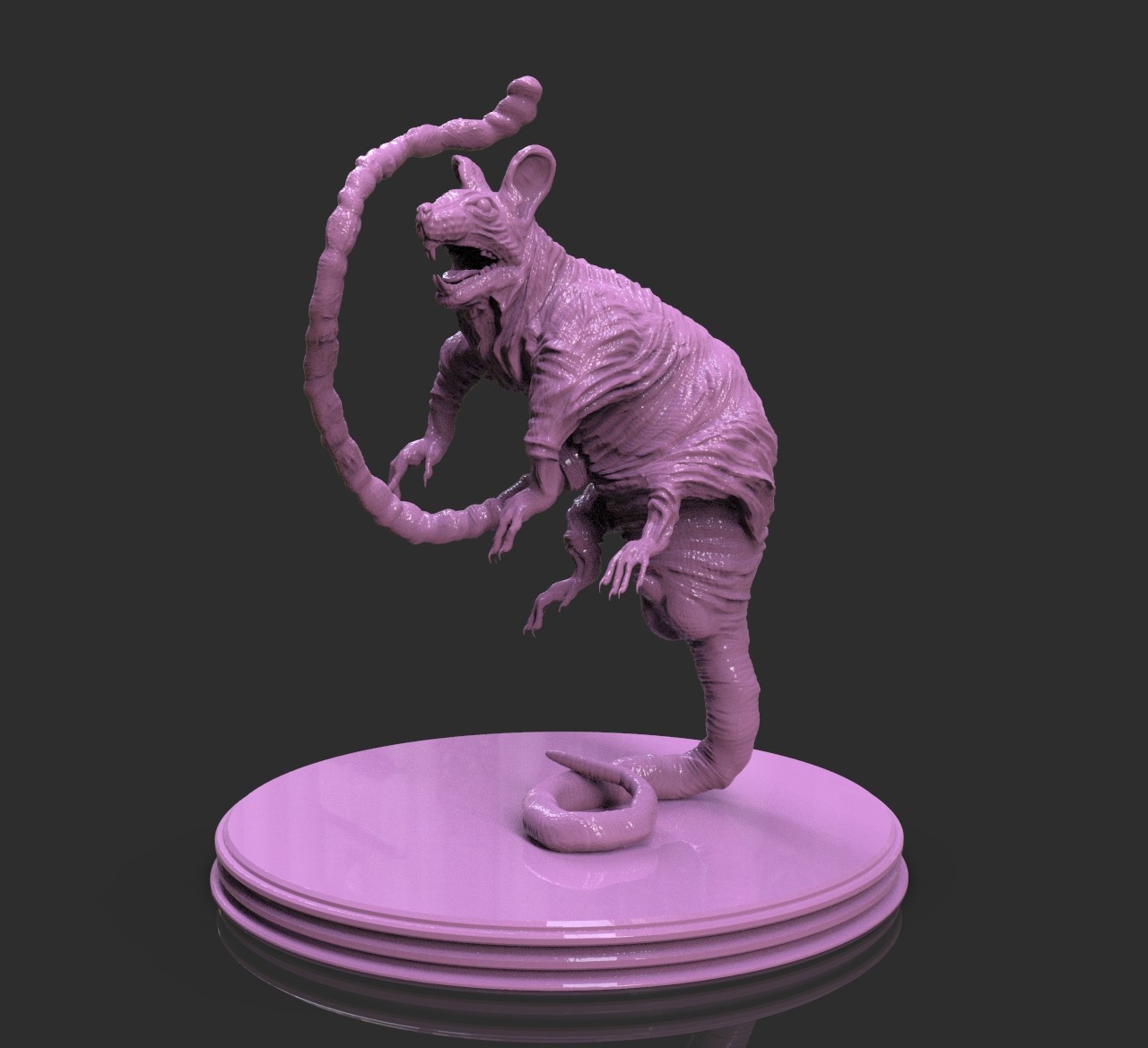 ArtStation - Laboratory Rat Figurine | Resources